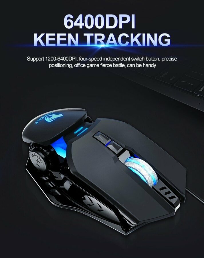 Chuột có dây gaming T - WOLF G530 » Vi Tính Thành Tín